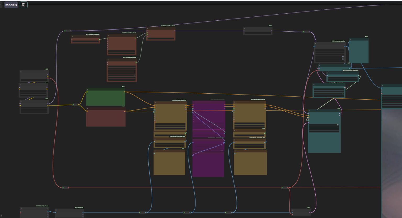 Comfyui 기본 Animatediff(LCM) Controlnet workflow 다운로드 및 사용법 Video to ...